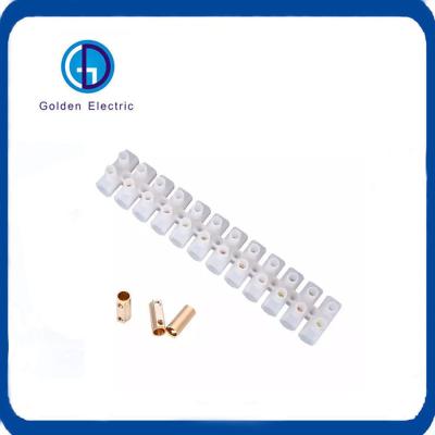 China PE Material 12p Terminal Block for 12way X3 Series U Type 10A Electrical Connector Strip for sale