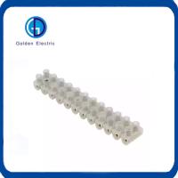 China PE Material 12p Terminal Block for 12way X3 Series U Type 10A Electrical Connector Strip for sale