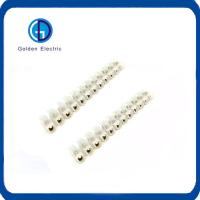 China PE Material 12p Terminal Block for 12way X3 Series U Type 10A Electrical Connector Strip for sale