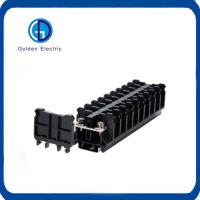China Customization Tk Series DIN Rail Mount Type Terminal Blocks 600V Black Wire Connecting for sale