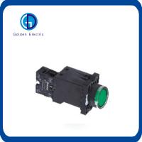 China Industrial Grade 120V 240V LED Light Metal Selector Push Button with CE Certification for sale