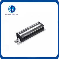 China 15A 20A 30A 10p 600V Combined Terminal Block Connector Board for Cable Stripping Length 8-9mm for sale