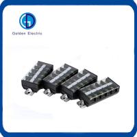 China 15A 20A 30A 10p 600V Combined Terminal Block Connector Board for Cable Stripping Length 8-9mm for sale
