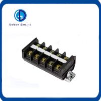 China 15A 20A 30A 10p 600V Combined Terminal Block Connector Board for Cable Stripping Length 8-9mm for sale