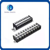 China 15A 20A 30A 10p 600V Combined Terminal Block Connector Board for Cable Stripping Length 8-9mm for sale