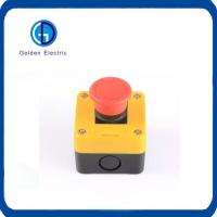 China Single-pole On-off Switch IP65 Waterproof Emergency Stop Push Button Control Station for sale