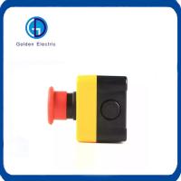 China IP65 Protection Level Single Hole Control Switch Box for Red Mushroom Head Push Button for sale