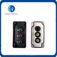 China Waterproof Flush 3 Spring Return Button Control Box Push Button Station Control Switch Box for sale