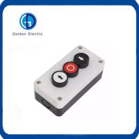 China 3 Hole Waterproof Left Right Stop Arrow 2no 1nc Push Button Switch Control Station Box for sale