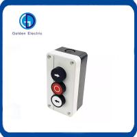 China 3 Hole Waterproof Left Right Stop Arrow 2no 1nc Push Button Switch Control Station Box for sale