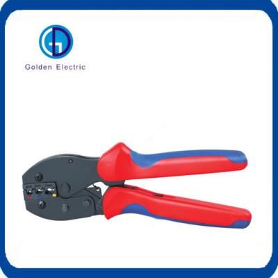 China 25-30A Rated Current Solar PV Mc4 Ratchet Crimping Plier with Copper Contact Material for sale