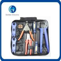 China 25-30A Rated Current Solar PV Mc4 Ratchet Crimping Plier with Copper Contact Material for sale