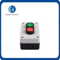 China 2P Start-Stop Functions 22mm Push Button Switch Control Station with Waterproof Design for sale