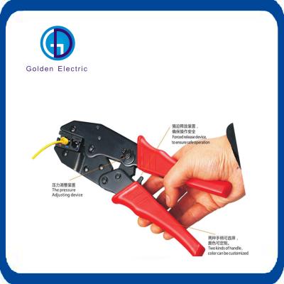 China Common 500*500*500 Heat Shrink Connector Crimping Tool Ratchet Wire Terminal Crimper for sale