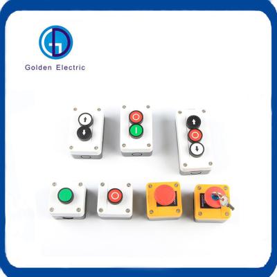 China 1/2/3 Holes Waterproof Push Button Switch Box for Electrical Control Station IP54 for sale