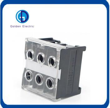 China Series 50A IN30BK Terminal Block Push-Pull Connection and Wire Range 2mm2 for sale