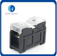 China Rectangle 1poles Black Terminal Block for Series 60bk 90A 600V Welding Connection for sale