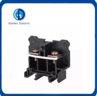 China Tk Series 600V DIN Rail Type Terminal Block Screw Crimping Terminal Customized Request for sale