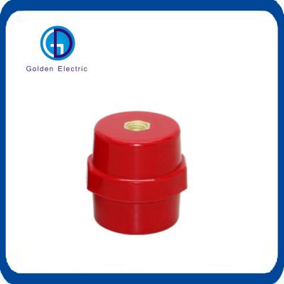 China Customization M8 Brass Insert Low Voltage Busbar Support Plastic Standoff Insulator SM30 for sale