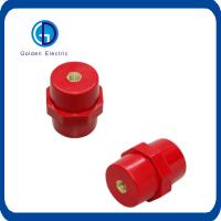China Customization M8 Brass Insert Low Voltage Busbar Support Plastic Standoff Insulator SM30 for sale