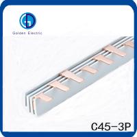 China C45 1p 2p 3p 4p Electric Pin Type Copper MCB Busbar with 63A Capacity for sale