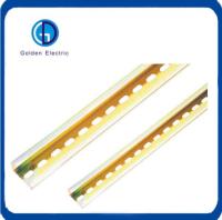 China Th35-7.5 1.5mm Terminal Block Steel Mounting DIN Rail for Structural Steel Bar Linkage for sale