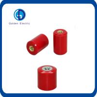 China Mns20X30 Busbar Insulator with Zn Coating Steel Insert and M6 Screw in Red or Black for sale
