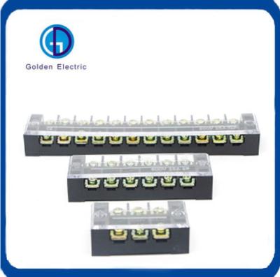 China Tb Series 600V Electrical Fixed Terminal Strips with Customization in Rectangle Shape for sale