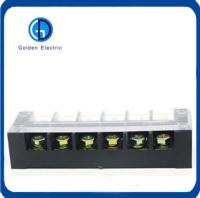 China Customized Request 15A 600V Tb Series Electric Wire Screw Barrier Terminal Block for sale