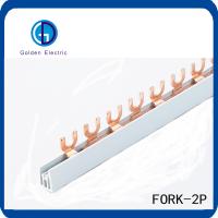 China Full Cover Pin/Fork Copper Bus Bar for Customized Request and AC/DC Interface Type for sale