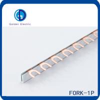 China MCB Copper Busbar Terminal Block Connector with U or Fork Type and ISO9001 Certification for sale