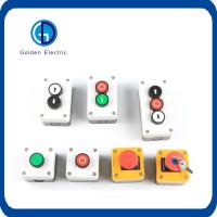 China 2no and 2 Nc Push Button Switch Control Box with ABS Plastic Single-pole on-off Switch for sale