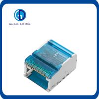 China Brass Cable Connector Power Distribution Bus Bar Terminal Block Box DIN Rail Mounted Terminal for sale