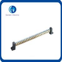 China US 3/Piece 1 Meter Brass Terminal Block for Customized 4/6/8/10/12/14/16/18/24 Ways for sale