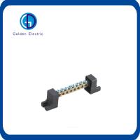 China US 3/Piece 1 Meter Brass Terminal Block for Customized 4/6/8/10/12/14/16/18/24 Ways for sale