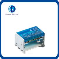China Brass PP Terminal Block Screw 125A Connection Box Wiring Distribution Block Junction Box for sale