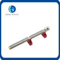 China ISO9001 Certified 63A 125A Customized Double Row Tinned Brass or Copper Terminal Blocks for sale