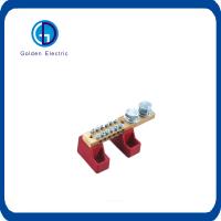 China ISO9001 Certified 63A 125A Customized Double Row Tinned Brass or Copper Terminal Blocks for sale