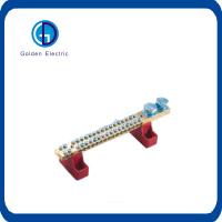 China ISO9001 Certified 63A 125A Customized Double Row Tinned Brass or Copper Terminal Blocks for sale