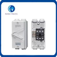 China Manual Waterproof Enclosed Isolating Switch Ukf Series Disconnector 3poles 20A 35A 63A for sale