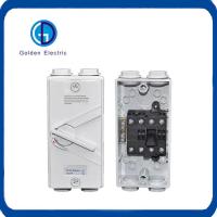 China Manual Waterproof Enclosed Isolating Switch Ukf Series Disconnector 3poles 20A 35A 63A for sale