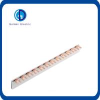 China 1p 2p 3p 4p Tin Plated Copper Busbar for Electrical MCB Busbar Insulator Breaker Connector for sale