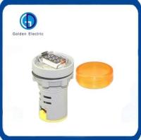 China Single-Phase Digital Display 22mm 12V LED Indicator Signal Lamp for 6V/12V/24V/36V/48V for sale