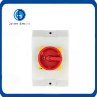 China IP65 Waterproof AC Isolation Switch 4p 20A 32A 40A 63A Electrical Rotary Disconnector for sale