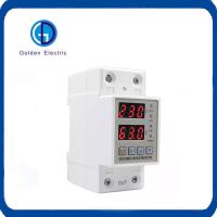 China Dual Display AC Digital Under Voltage Protector 40A Current Protection Limiter for sale