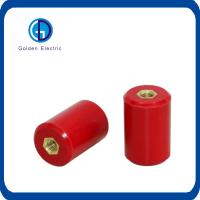 China Insulated Copper Conductor Busbar with 400Lbs Tensile Strength and M6 Screw Isolator for sale