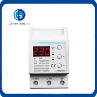 China LED Display Digital Voltage Protector For Overload Protection Relay 3p 63A 230V for sale