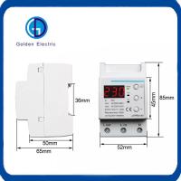 China LED Display Digital Voltage Protector For Overload Protection Relay 3p 63A 230V for sale
