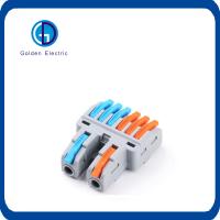 China Mini Wire Electrical 2 In 6 Out Terminal Blocks Connector For Environmental Protection for sale