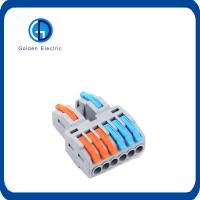 China Mini Wire Electrical 2 In 6 Out Terminal Blocks Connector For Environmental Protection for sale